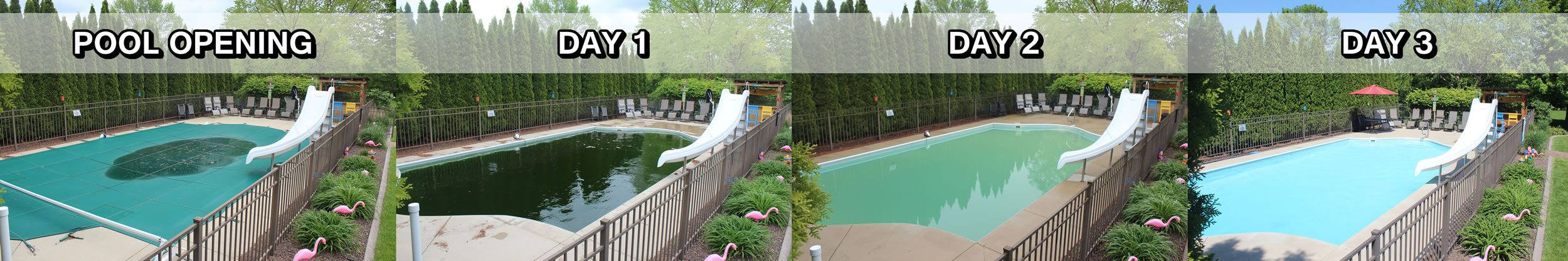 In ground Pool Opening | Rainbow Pools | Richfield Pool Maintenance